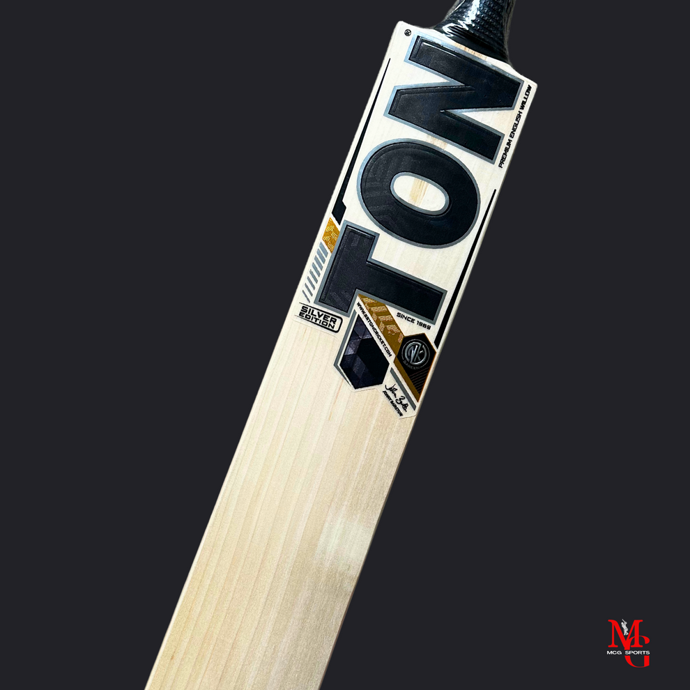 TON Silver Edition English Willow Cricket Bat – MCG Sports