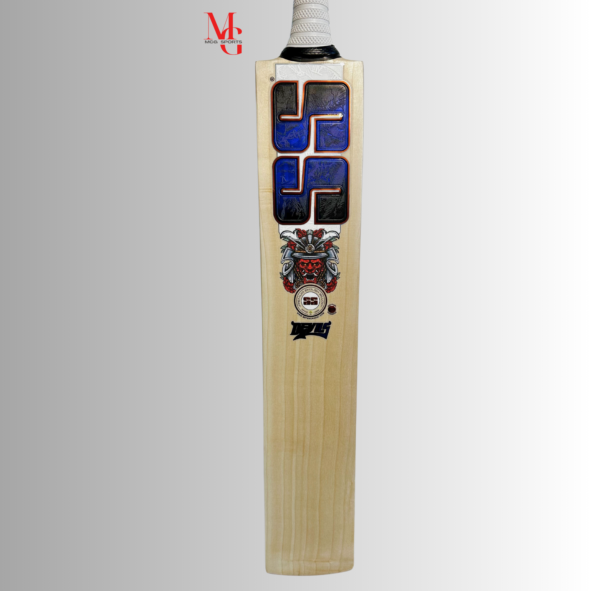 SS - Devils Blue Cricket Bat – MCG Sports