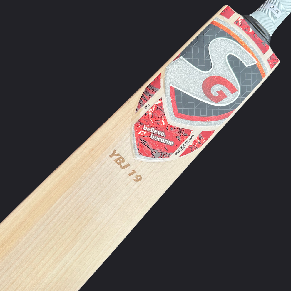 SG - YBJ 19 (yashasvi jaiswal ) Players Cricket Bat – MCG Sports